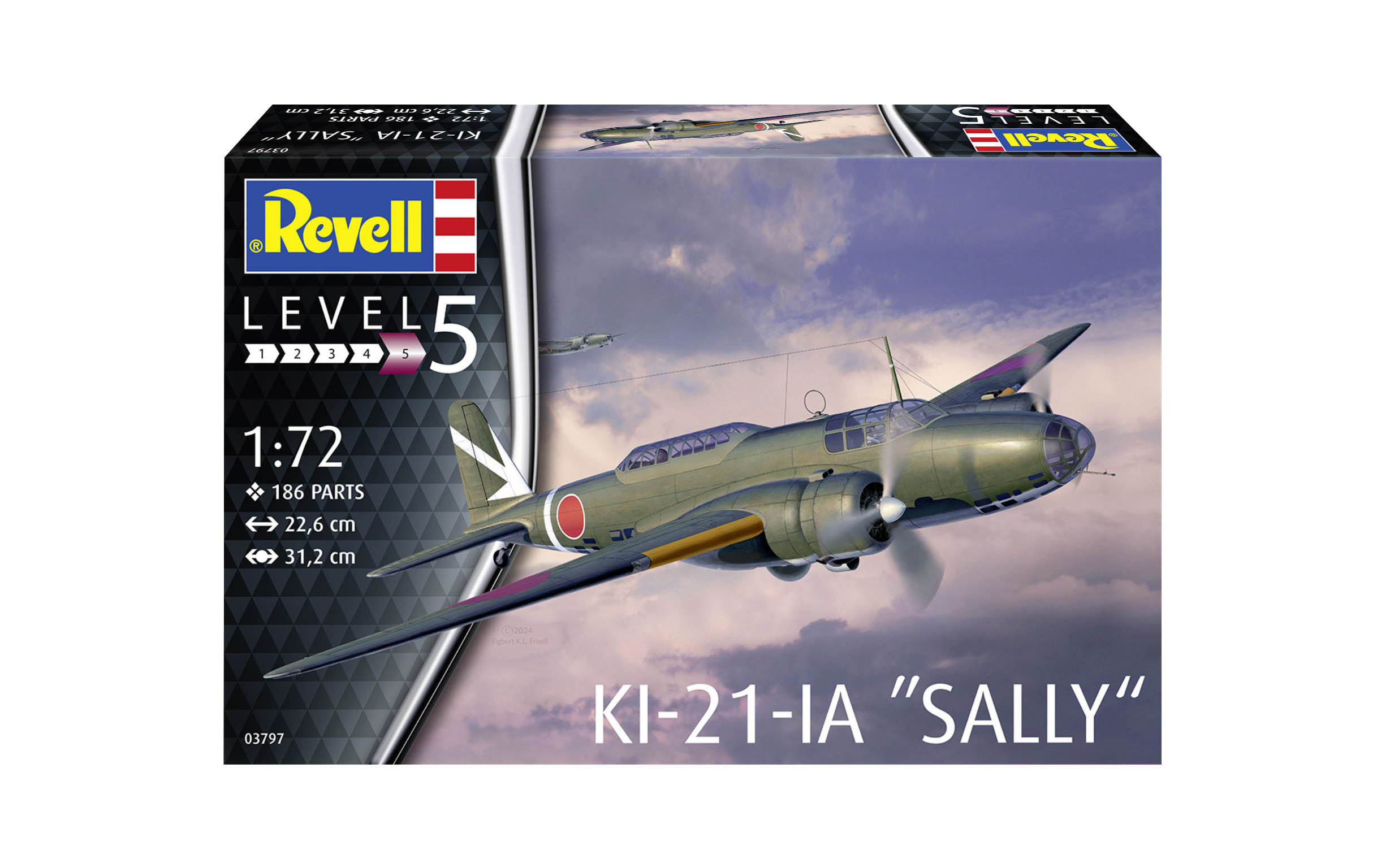 KI-21-lA Sally - Revell 03797 | kingshobby.com