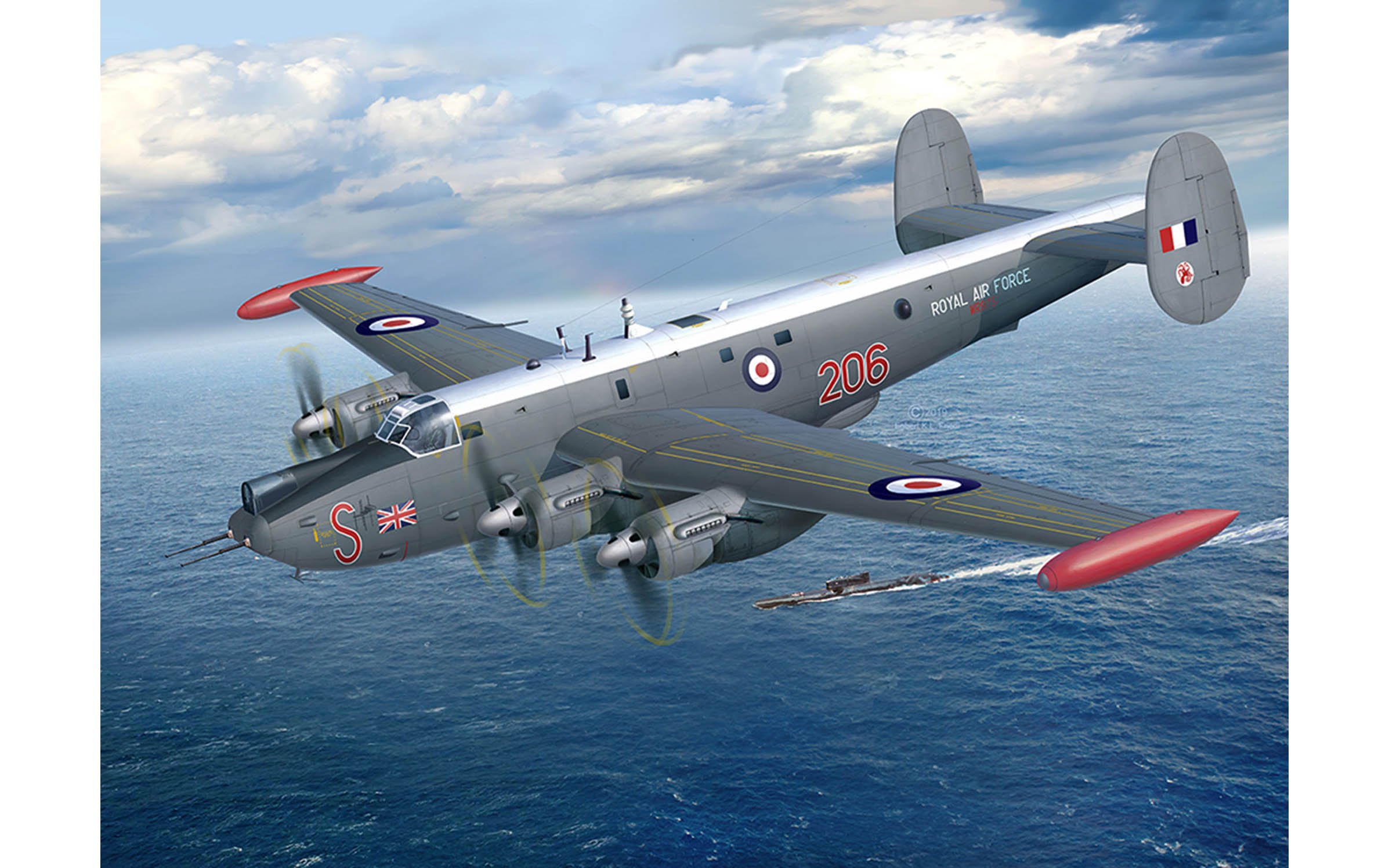 Avro Shackleton MR.3 - Revell 03873 | kingshobby.com