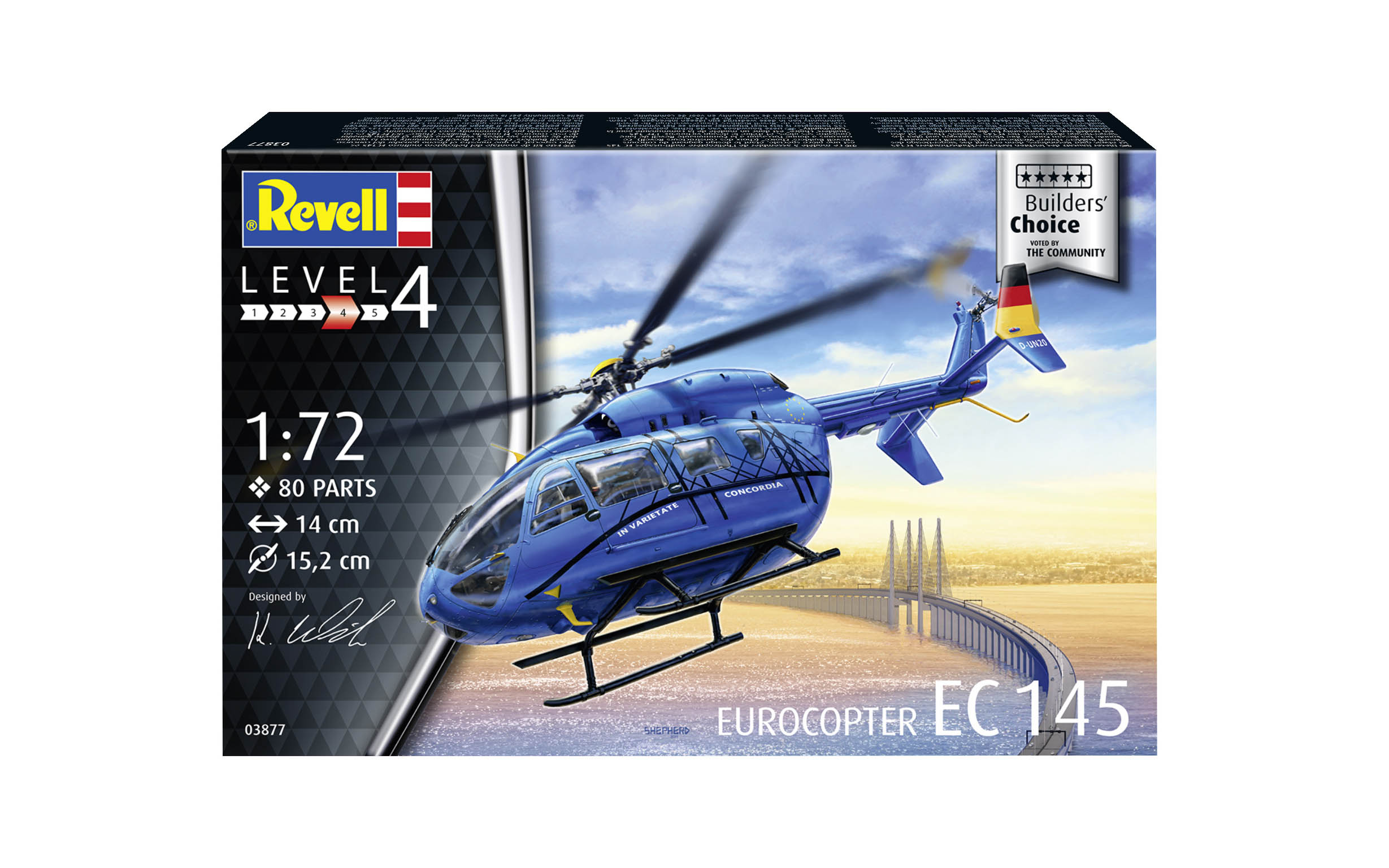 EC 145 - Builders' Choice - Revell 03877 | kingshobby.com