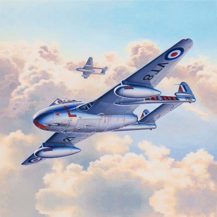 Vampire F Mk.3 - Revell 03934 | kingshobby.com