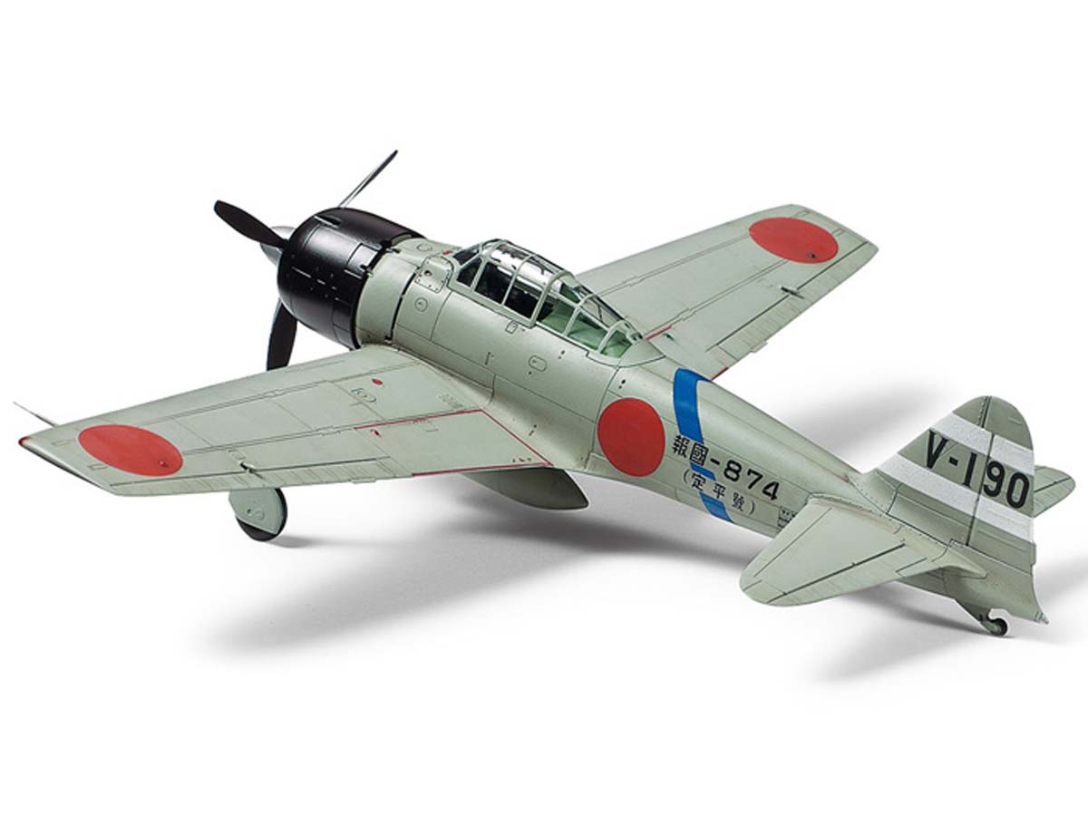 Mitsubishi A6M3, Zero Fighter Model 32 - Hamp - Tamiya 60784 ...