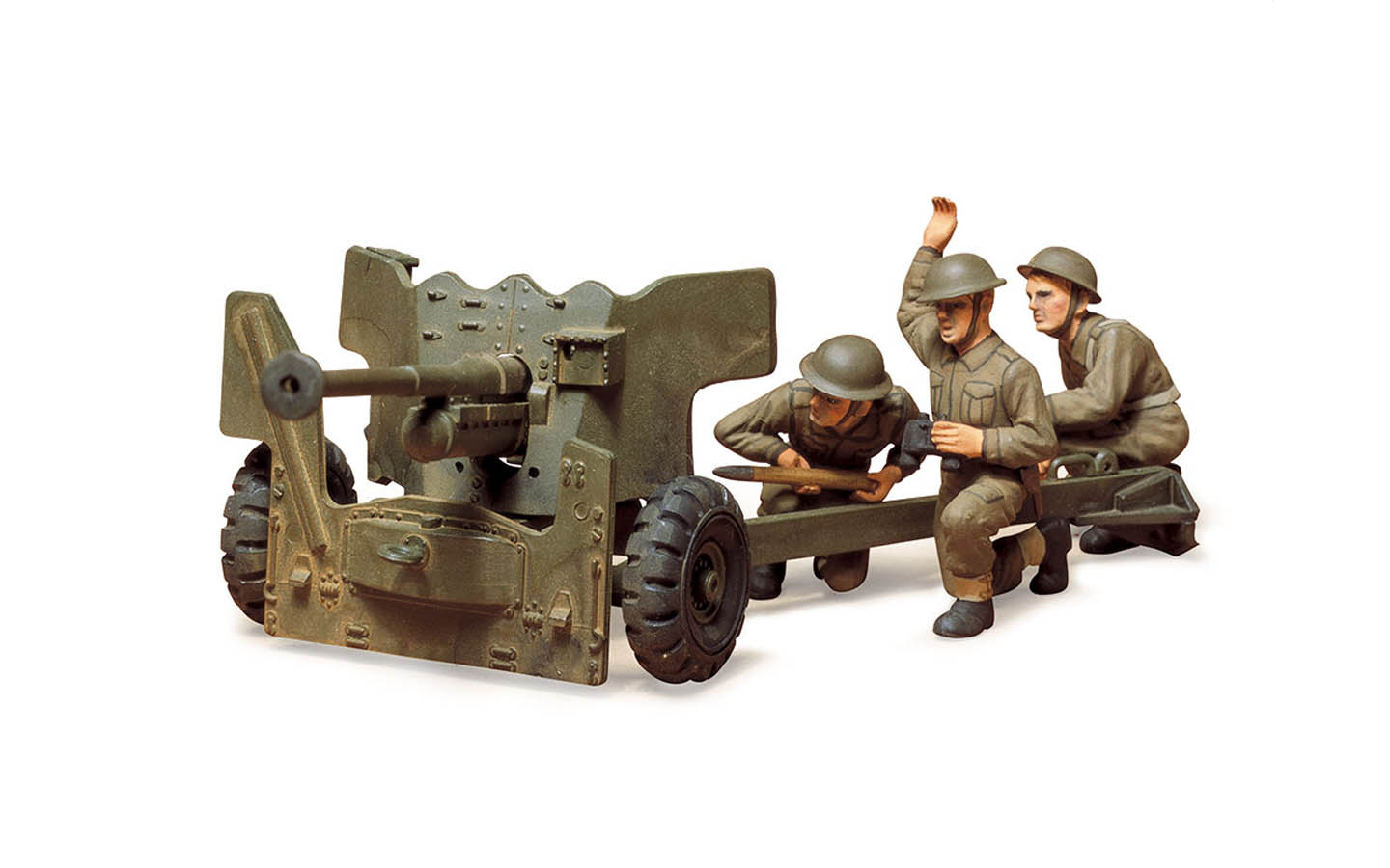 British 6-pound Gun - Tamiya 35005 | kingshobby.com