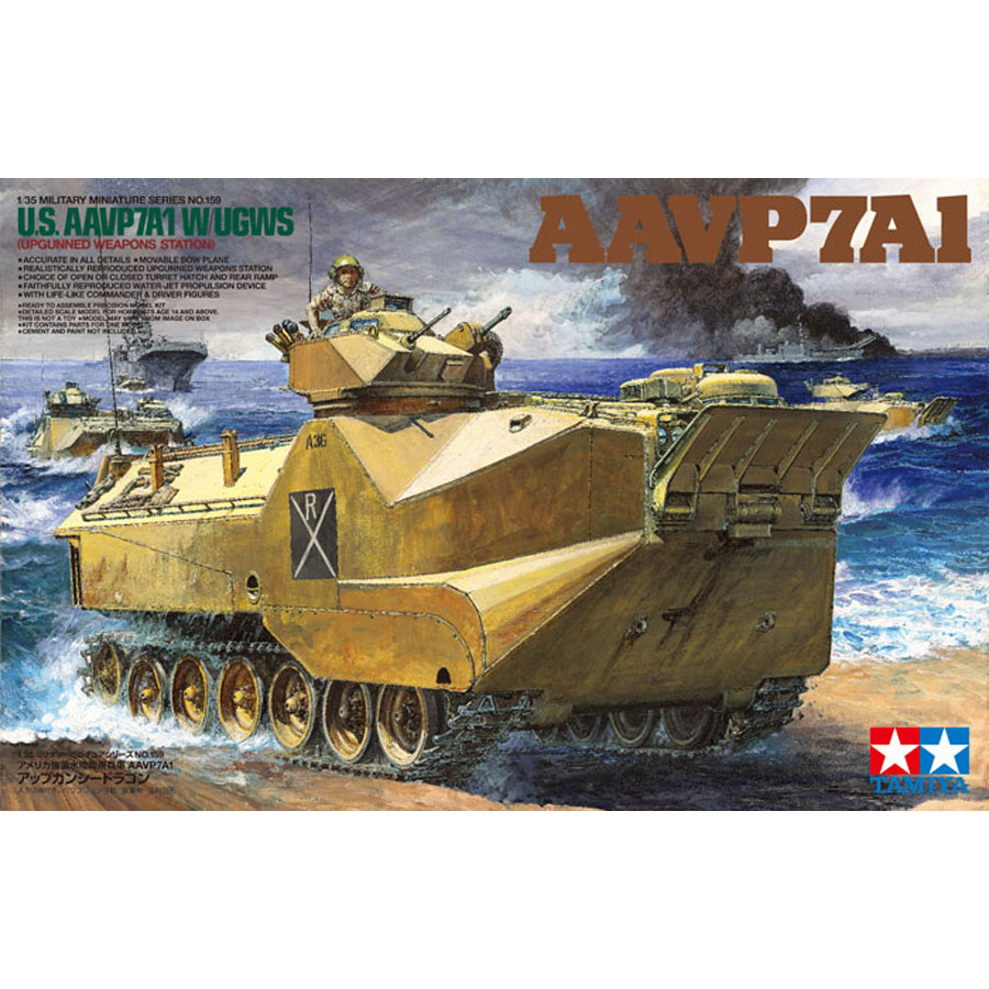US Marine AAVP7A1 w/UGWS - Tamiya 35159 | kingshobby.com