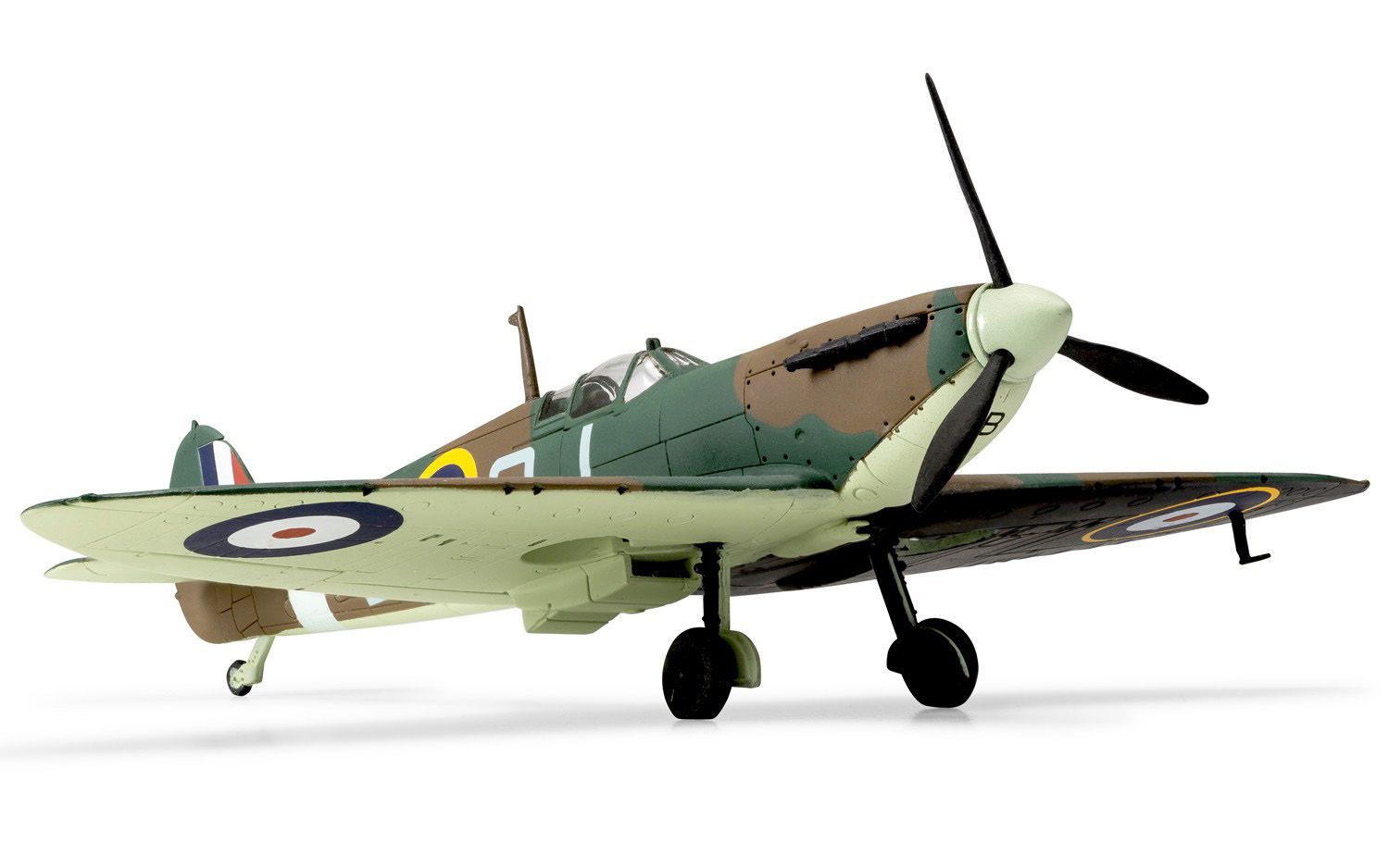 Supermarine Spitfire Mk.Ia - Small Starter Set - Airfix A55100 | kingshobby.com