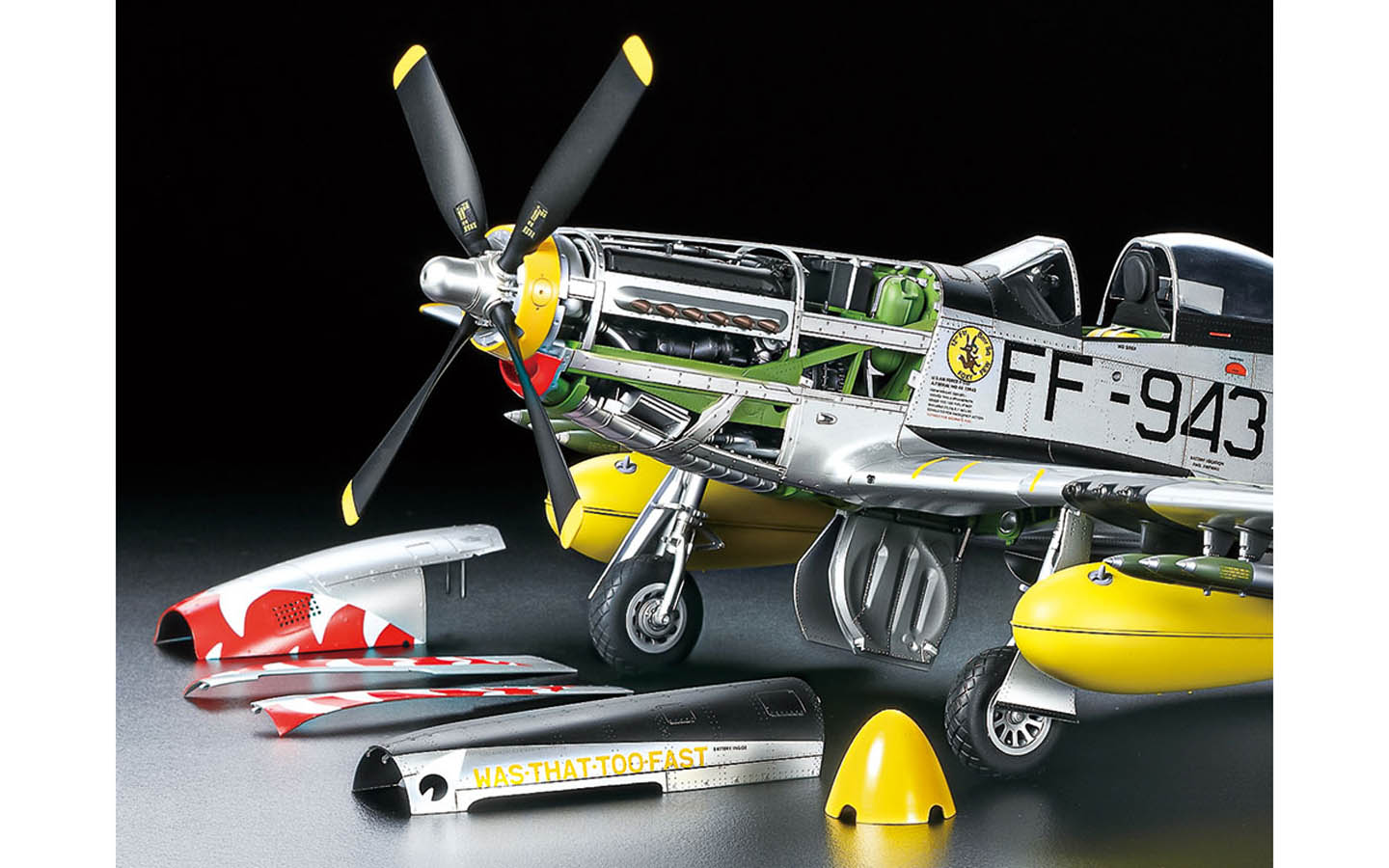 North American F-51D Mustang - Korean War - Tamiya 60328 | kingshobby.com