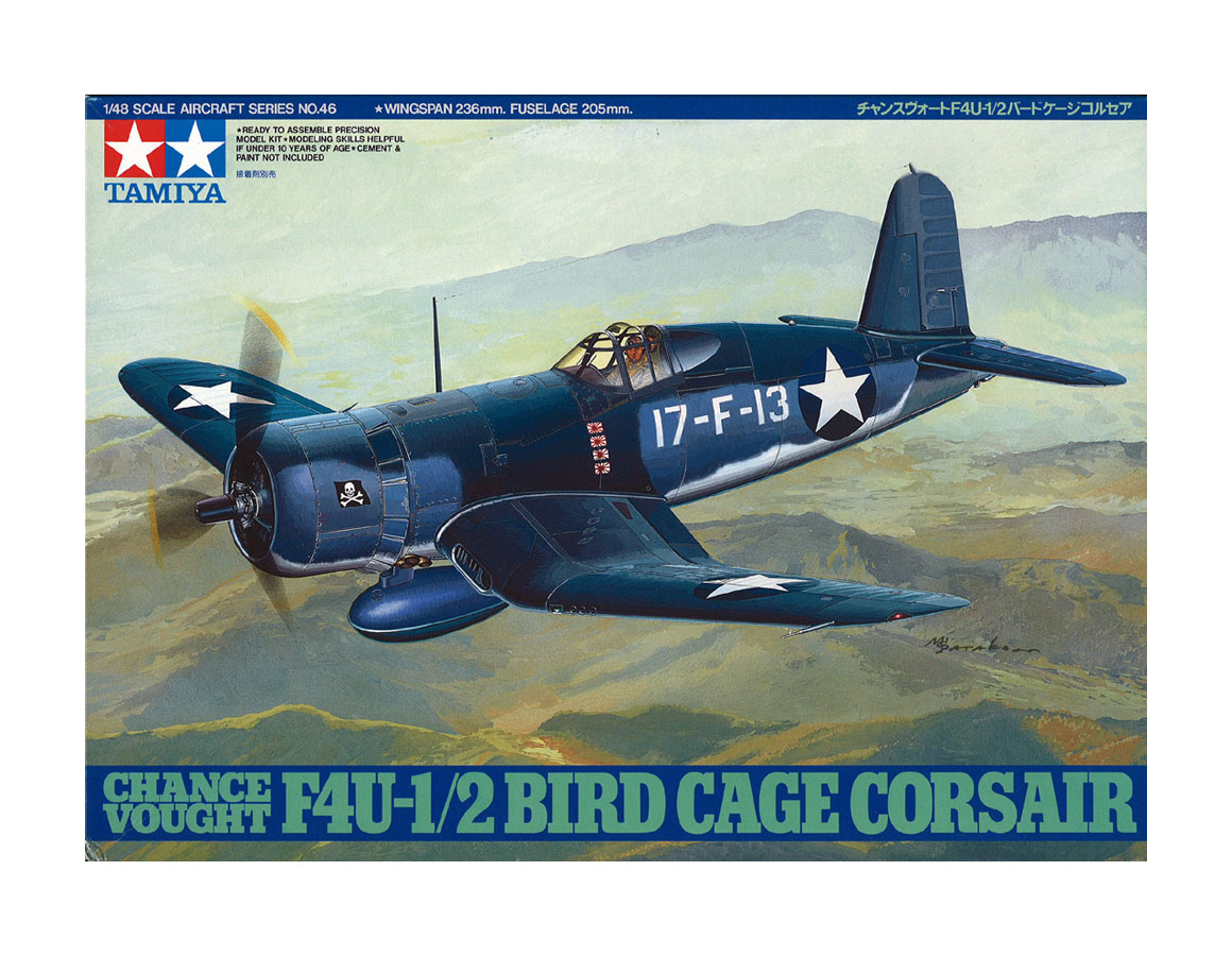 F4U-1/2 Bird Cage Corsair - Tamiya 61046 | kingshobby.com