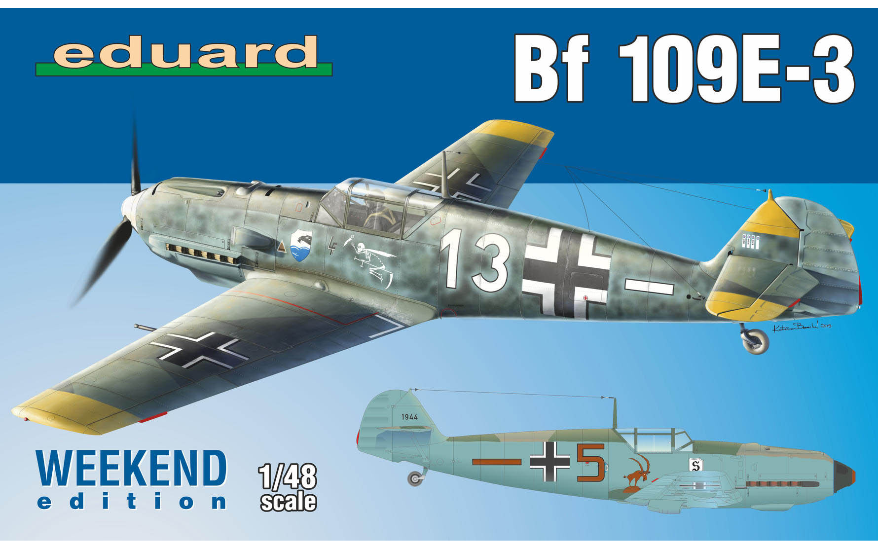 Bf 109E-3 - Weekend Edition - Eduard 84157 | kingshobby.com