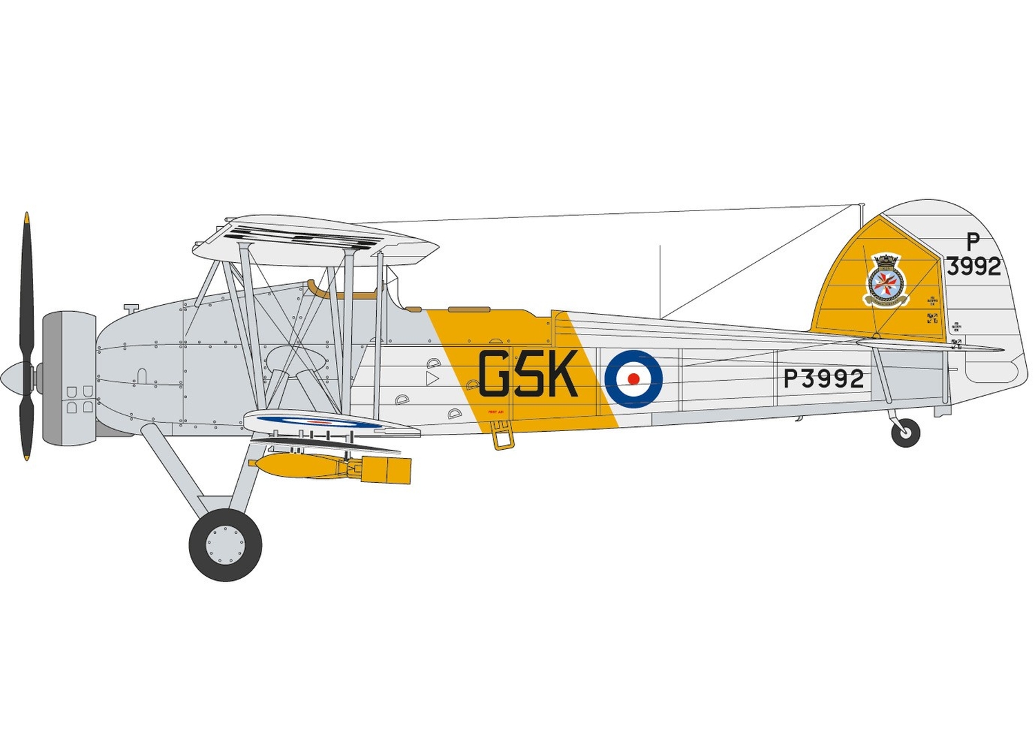 Fairey Swordfish Mk.I - Airfix A04053A | kingshobby.com