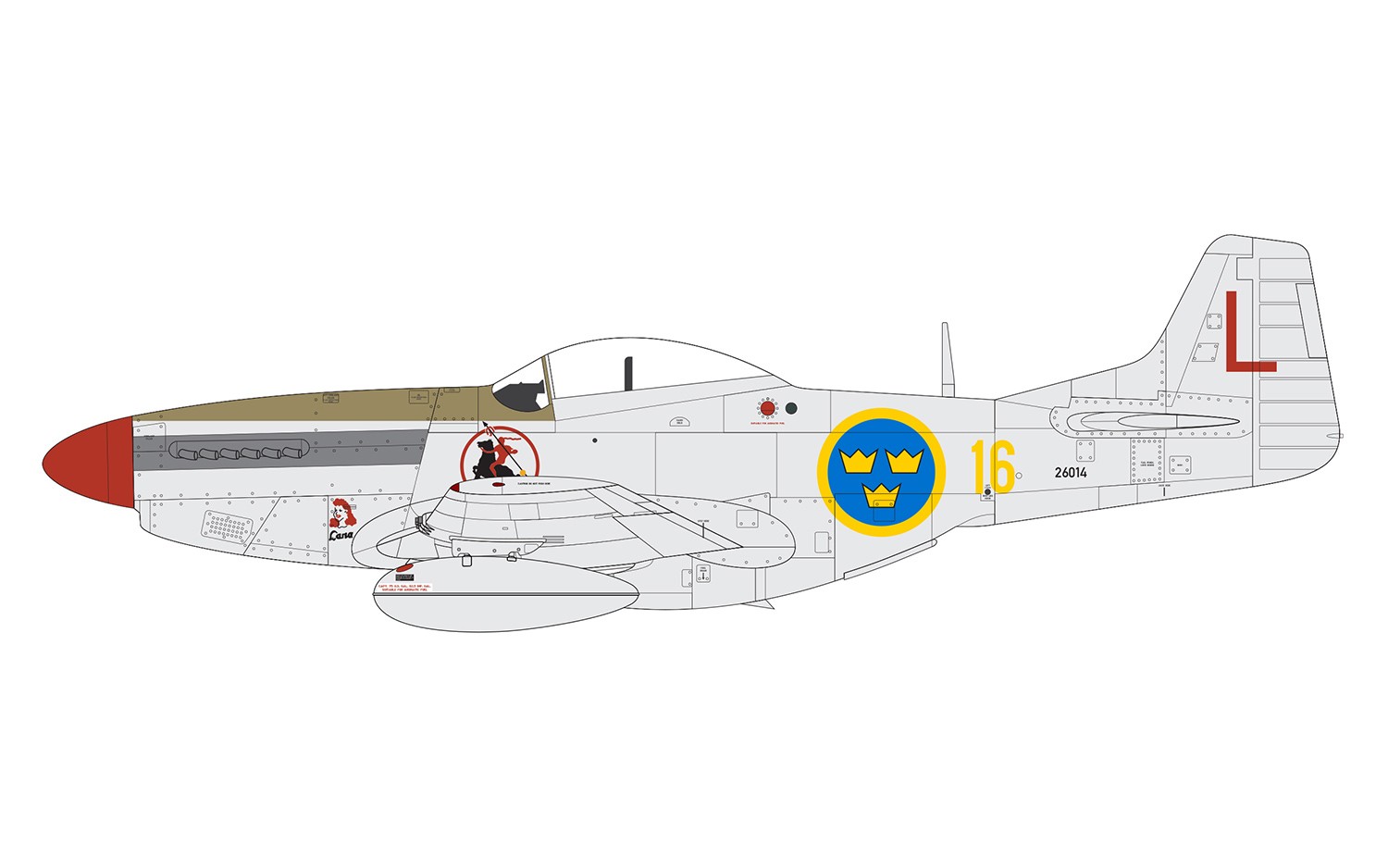 North American F-51D Mustang - Airfix A05136 | kingshobby.com