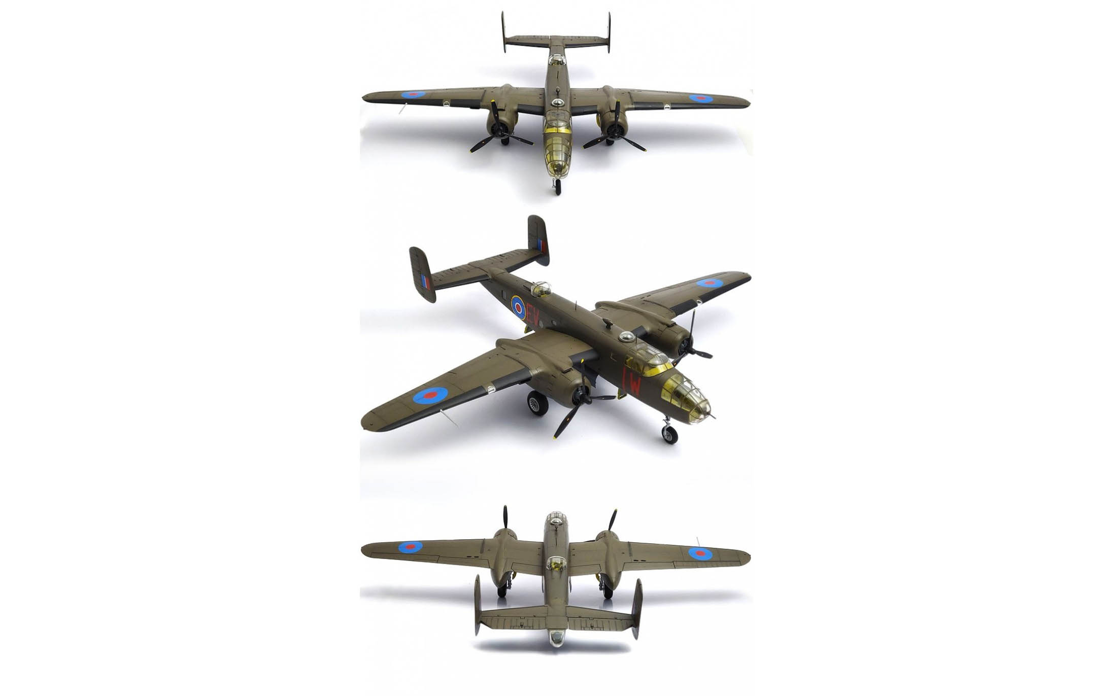 RAF B-25C/D, European Theatre - Academy 12339 | kingshobby.com