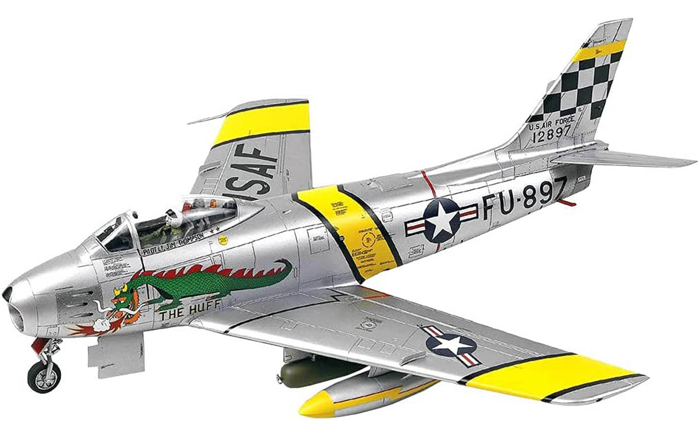 F-86F, The Huff, U.S. Air Force - Academy 12234 | kingshobby.com