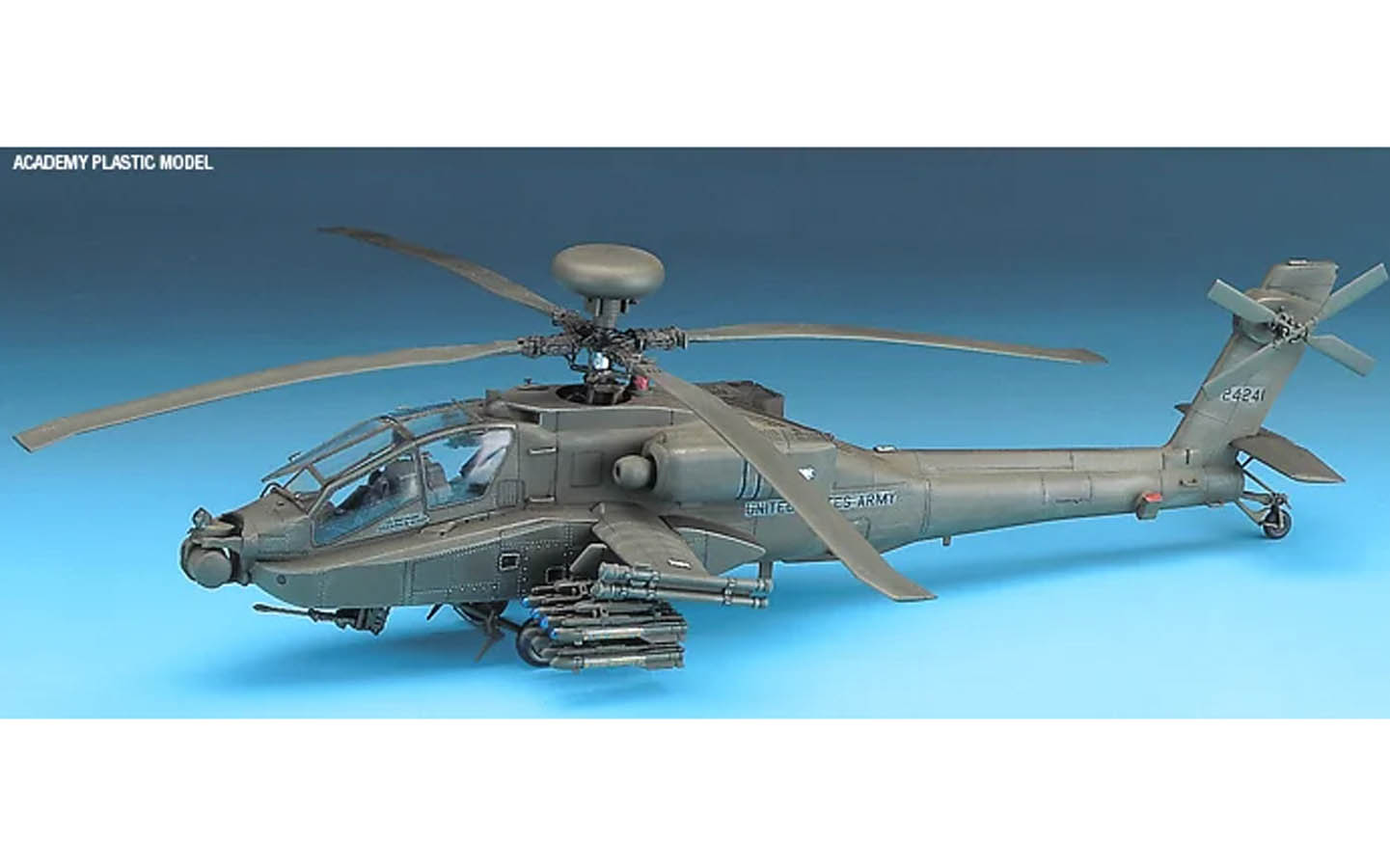 AH-64D Longbow Apache - Academy 12268 | kingshobby.com