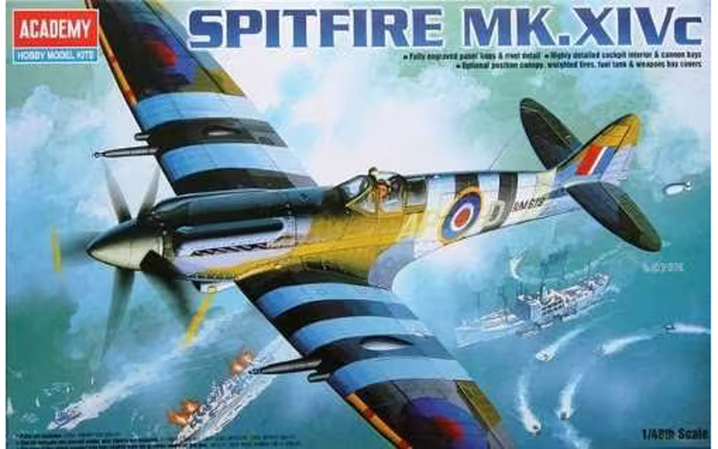 Spitfire Mk XIVc - Academy 12274 | kingshobby.com