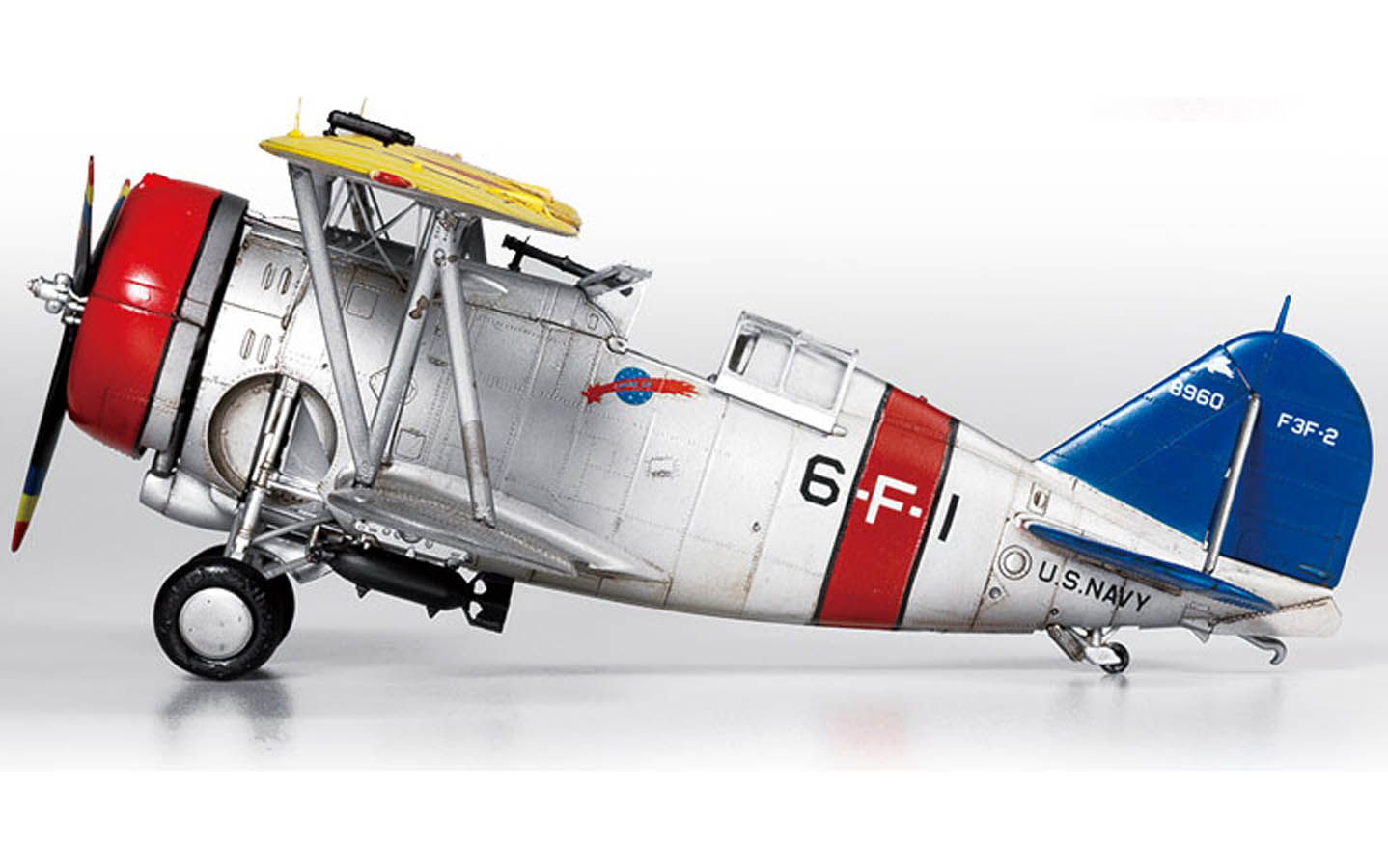USN F3F-2, VF-6 Fighting Six - Academy 12326 | kingshobby.com
