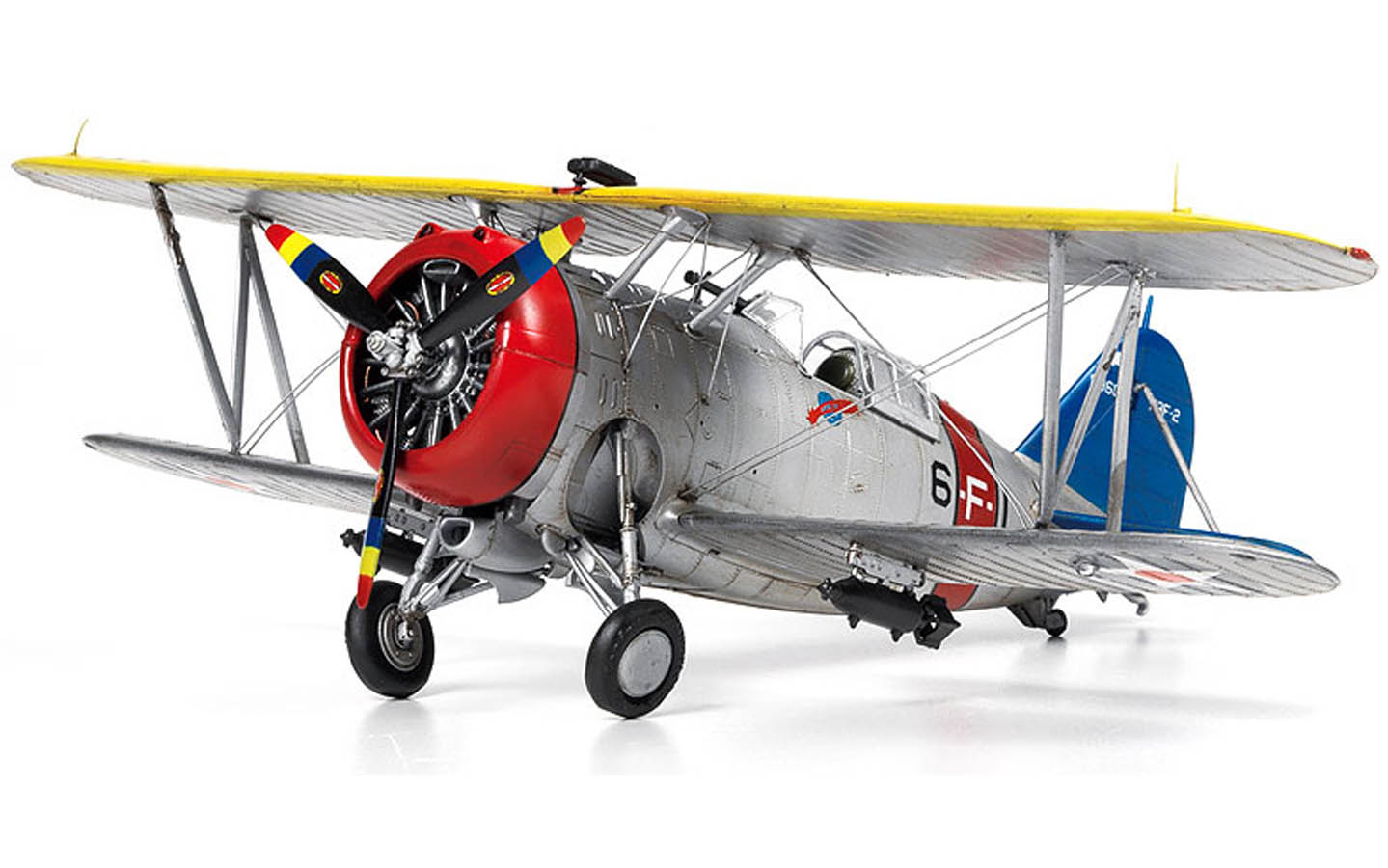 USN F3F-2, VF-6 Fighting Six - Academy 12326 | kingshobby.com