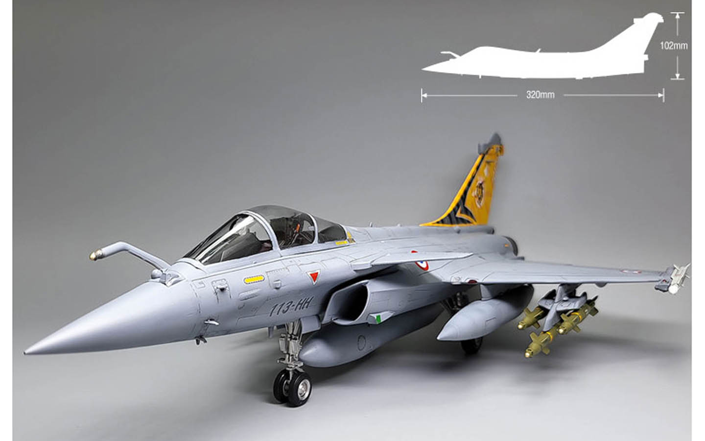 Rafale C, EC 1/7 Provence 2012 - Academy 12346 | kingshobby.com