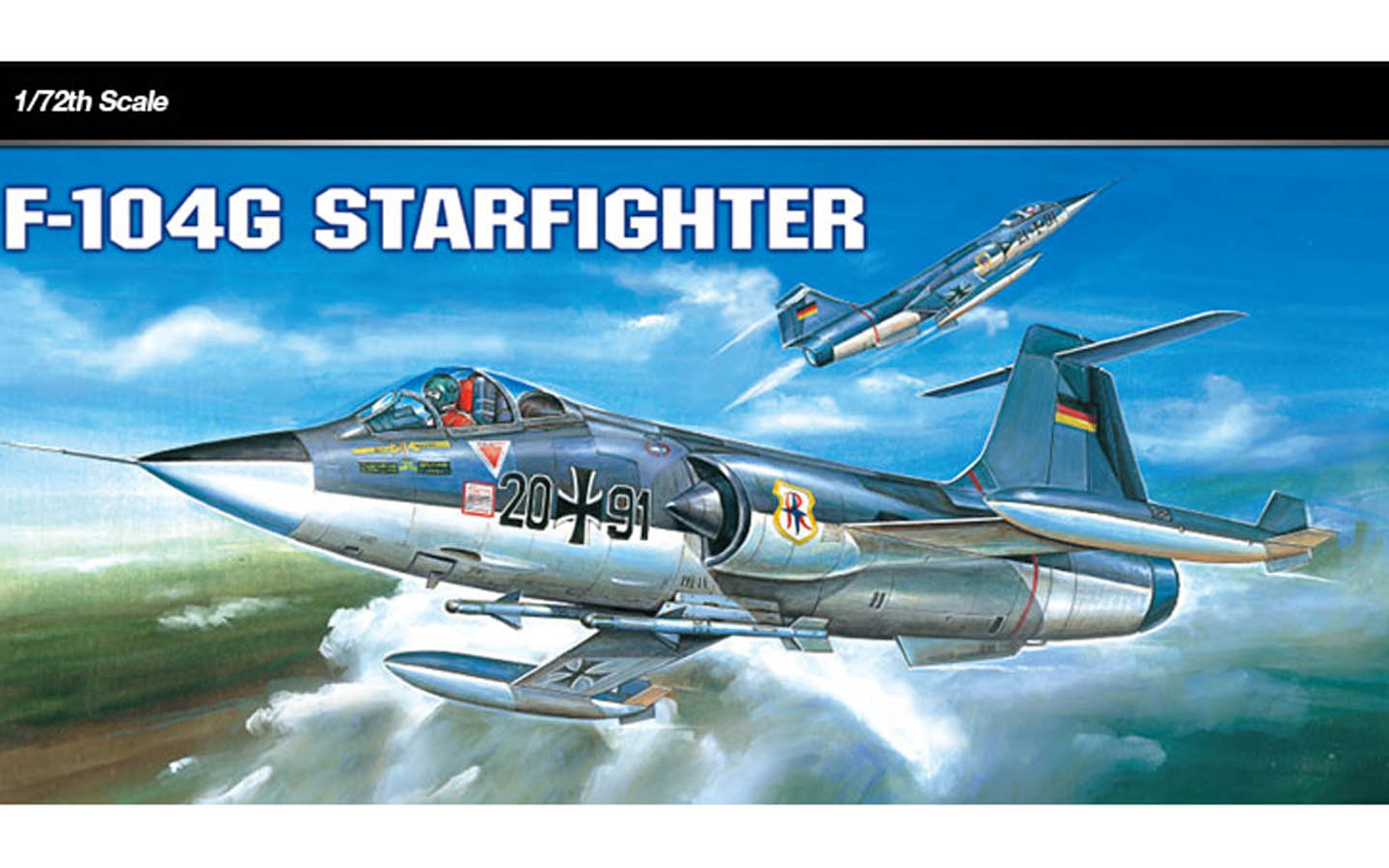 F-104G Starfighter - Academy 12443 | kingshobby.com