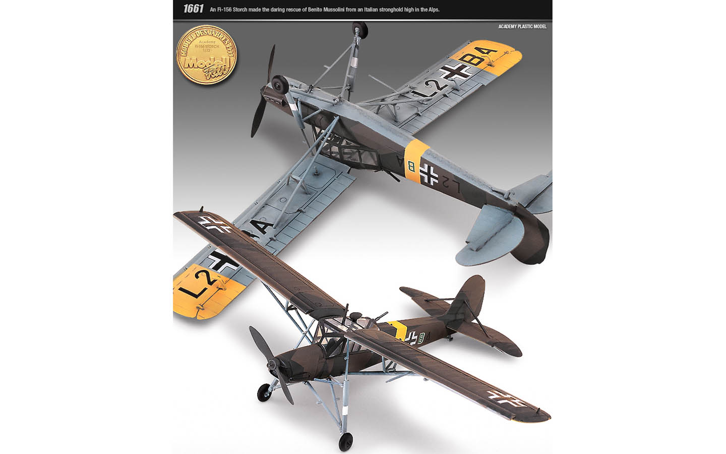 Fi 156 Storch, Morane Saulnier MS 500/502 - Academy 12459 | kingshobby.com