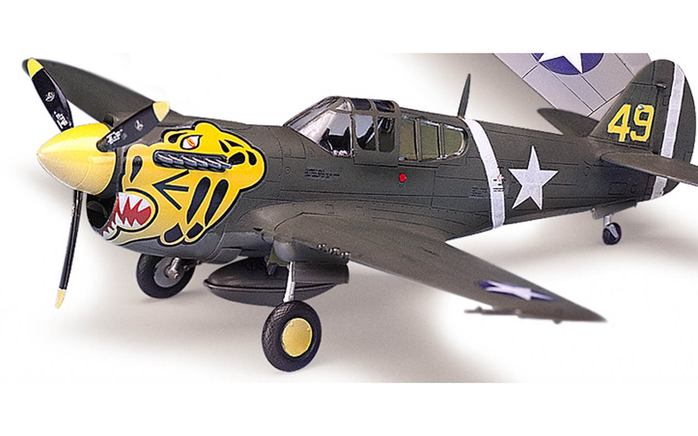 P-40E Warhawk - Academy 12468 | kingshobby.com