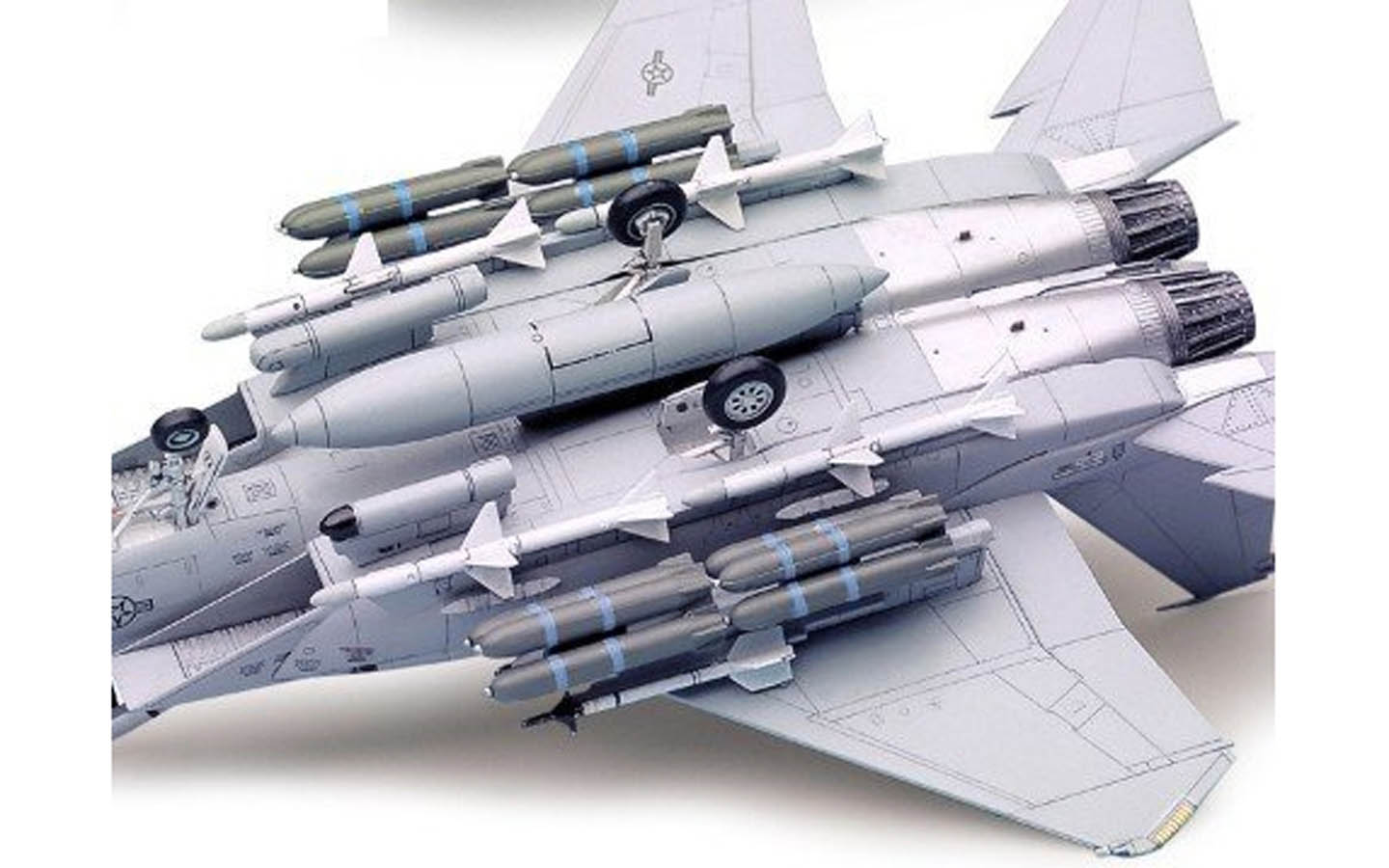 F-15E Strike Eagle - Academy 12478 | kingshobby.com