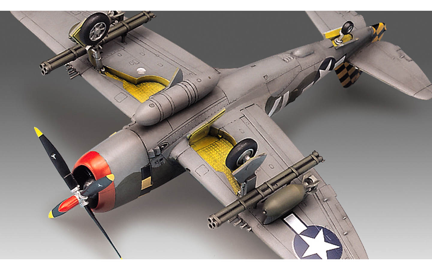 P-47D Razorback, 50 Anniversary - Academy 12492 | kingshobby.com