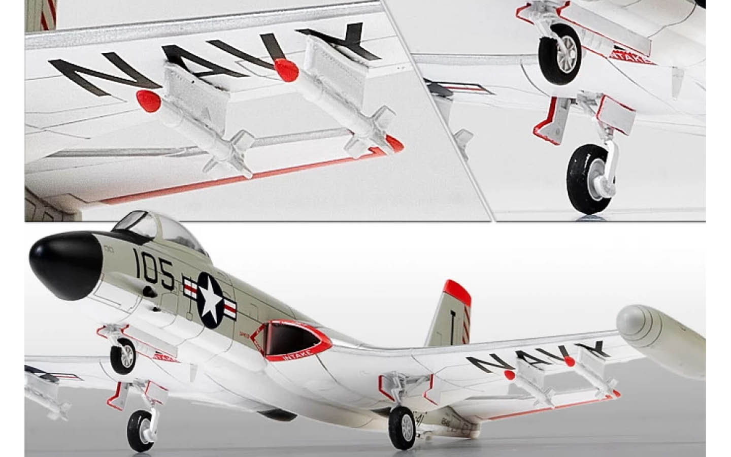 USN F2H-3, VF-41 Black Aces - Academy 12548 | kingshobby.com