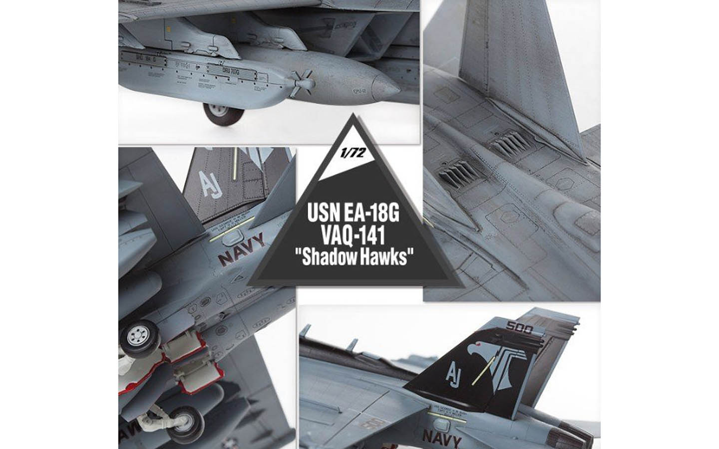 USN EA-18G, VAQ-141 Shadow Hawks - Academy 12560 | kingshobby.com