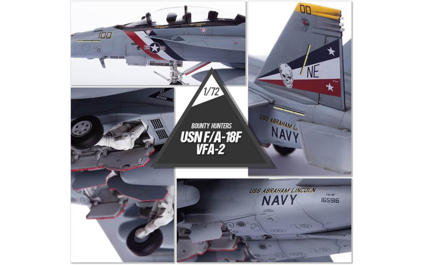 USN F/A-18F, VFA-2 Bounty Hunters - Academy 12567 | kingshobby.com