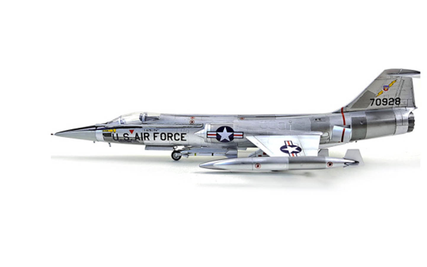 USAF F-104C, Vietnam War - Academy 12576 | kingshobby.com