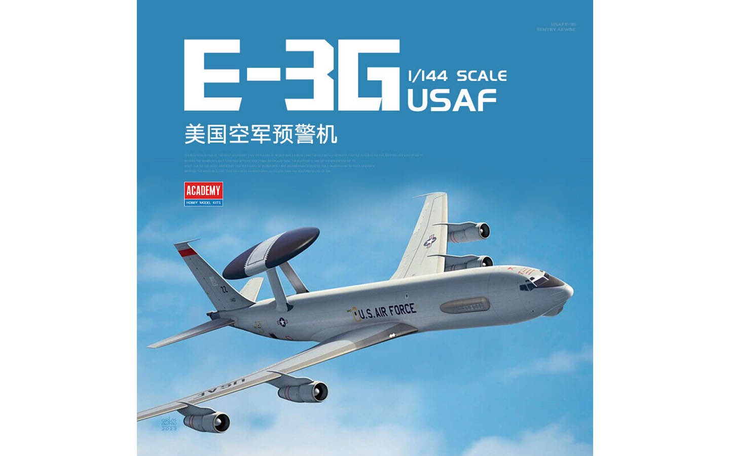 Boeing E-3G AEW&C Sentry / AWACS - Academy 12629 | kingshobby.com