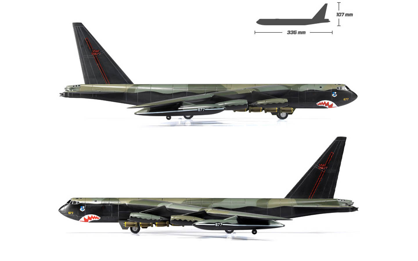 B-52D Stratofortress - Academy 12632 | kingshobby.com