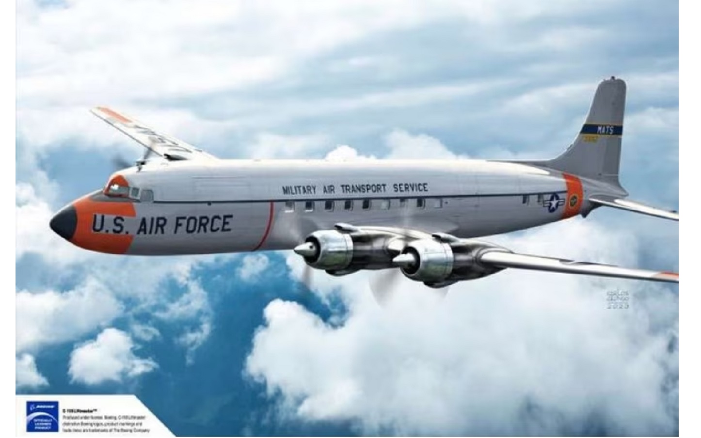 Douglas DC-6/C-118 Liftmaster - Academy 12634 | kingshobby.com