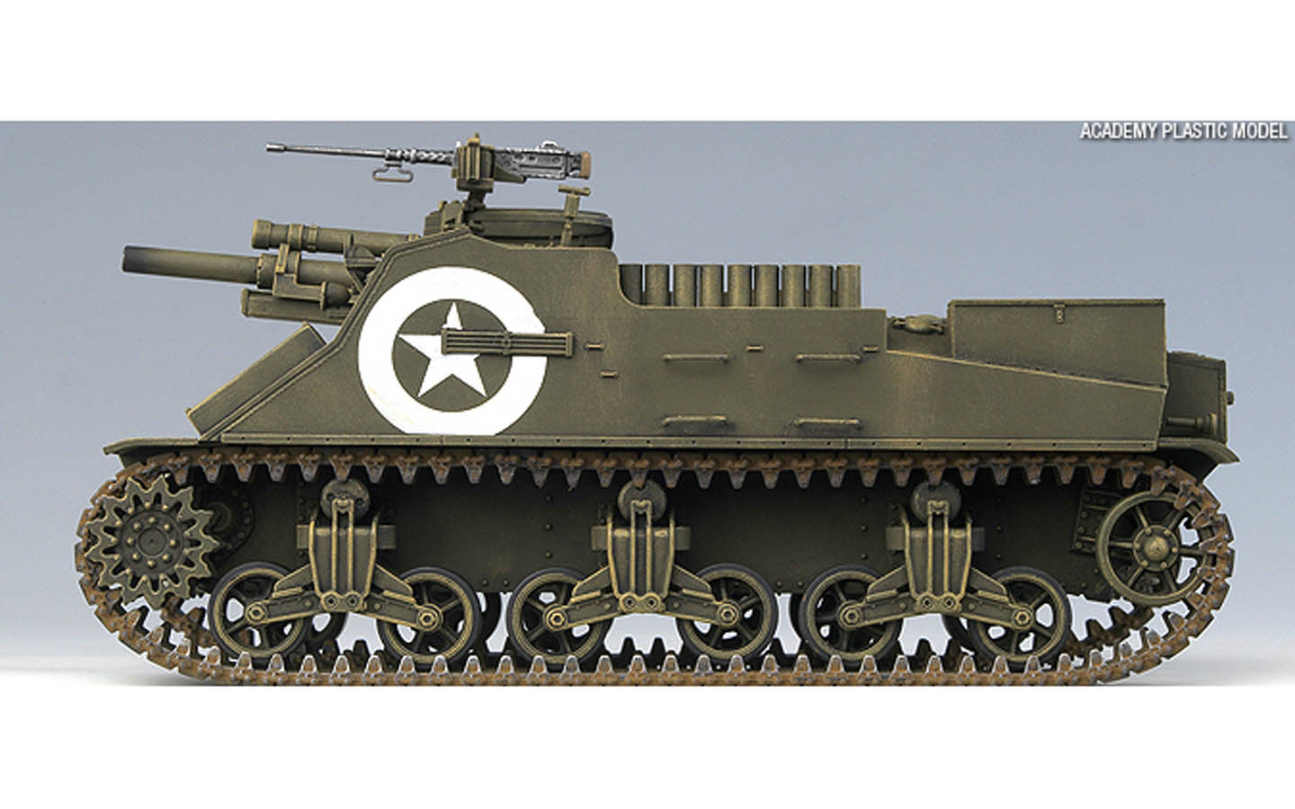 M7 Priest, U.S. Howitzer Motor Carriage - Academy 13210 | kingshobby.com