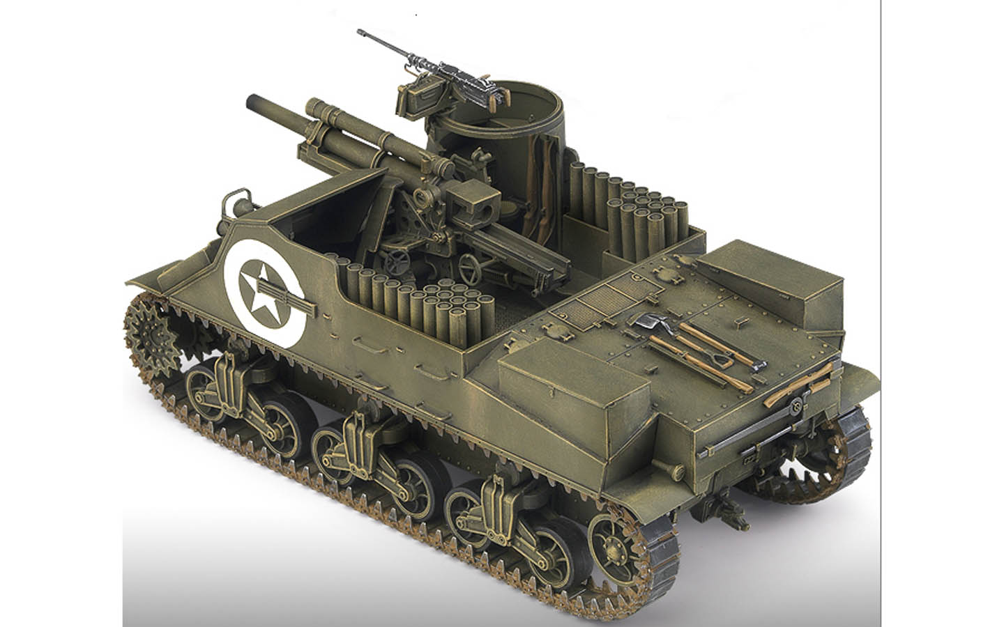 M7 Priest, U.S. Howitzer Motor Carriage - Academy 13210 | kingshobby.com