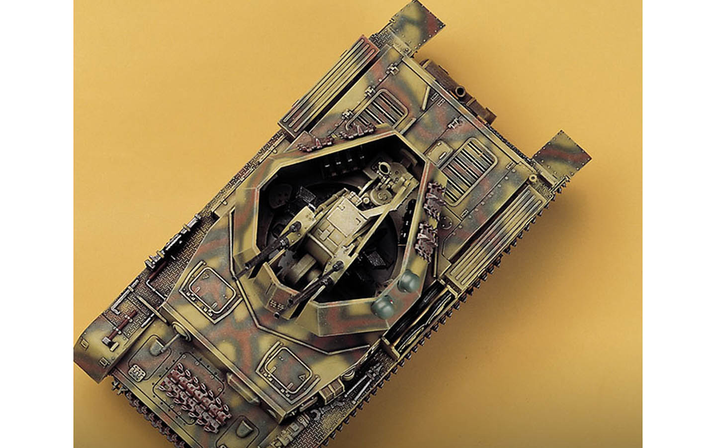 Flakpanzer IV Wirbelwind, German Anti-Aircraft Tank - Academy 13236 ...