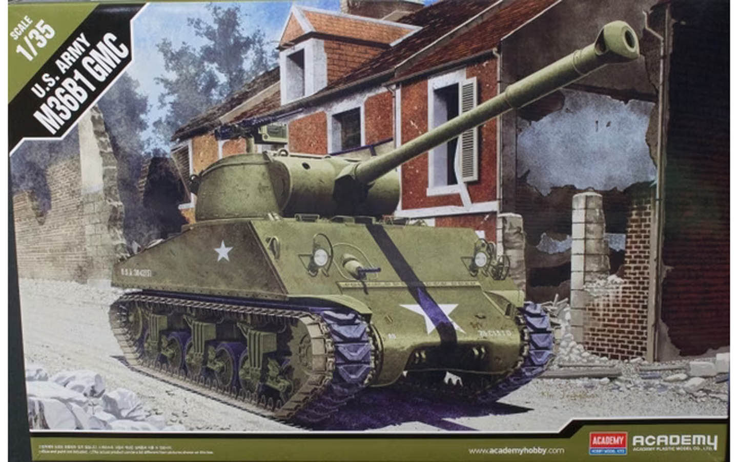 U.S. Army M36B1 GMC - Academy 13279 | kingshobby.com