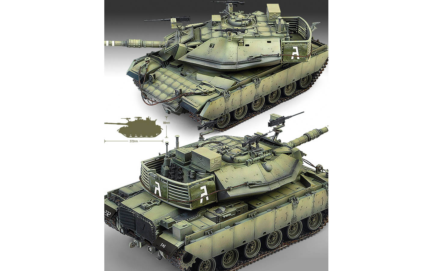 Magach 6B, Gal Batash - Academy 13281 | kingshobby.com