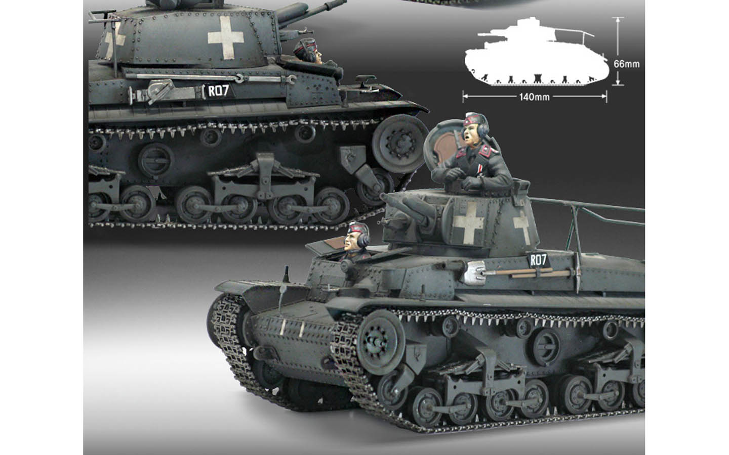 Pz.Bef.Wg.35(t), German Command Tank - Academy 13313 | kingshobby.com