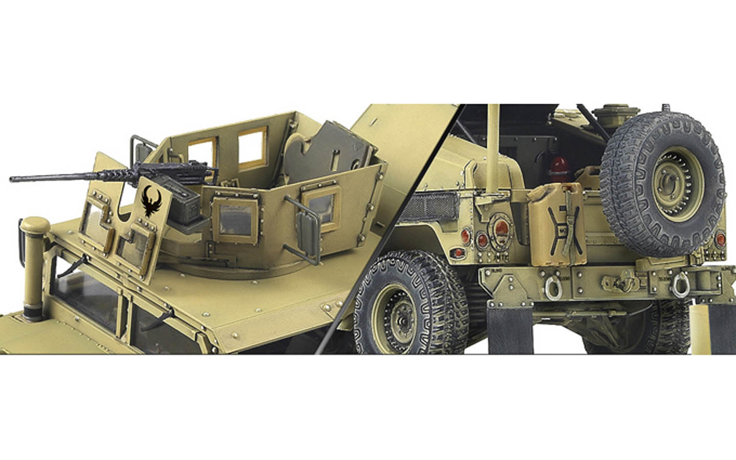 M1151, Humvee Enhanced Armament Carrier - Academy 13415 | kingshobby.com