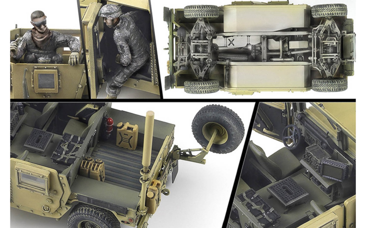 M1151, Humvee Enhanced Armament Carrier - Academy 13415 | kingshobby.com