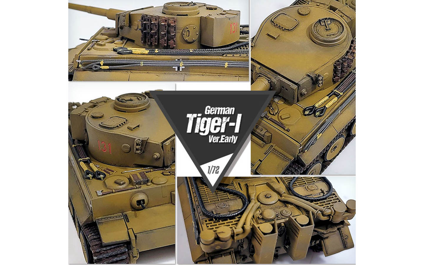 German Tiger I Ver.Early - Academy 13422 | kingshobby.com