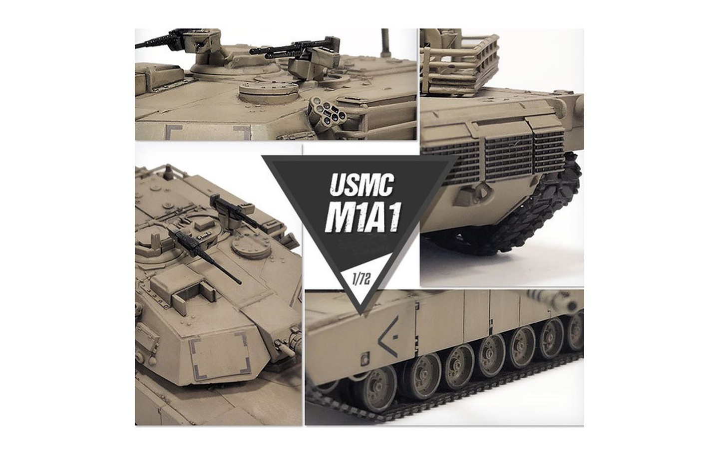 USMC M1A1 - Academy 13430 | kingshobby.com