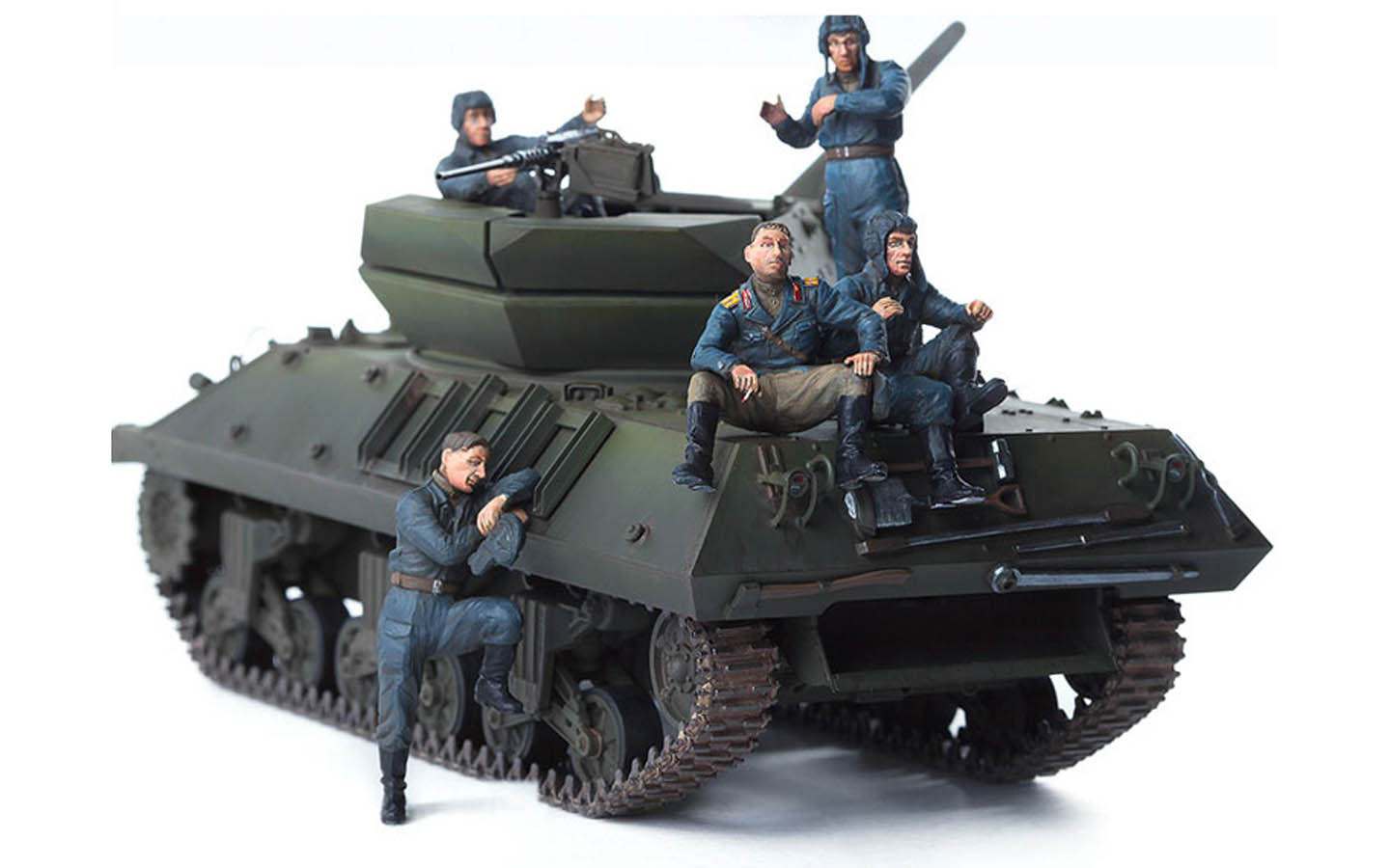 USSR M-10, Lend-Lease with 5 figures - Academy 13521 | kingshobby.com