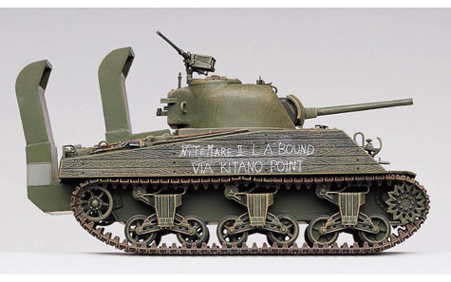 M4A2 (75mm) Sherman Pacific Theater, US Marines Tank - Academy 13562 ...