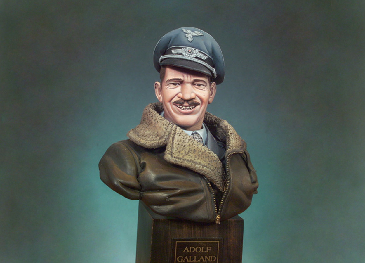Adolf Galland - Bust - Andrea S9-B05 | kingshobby.com