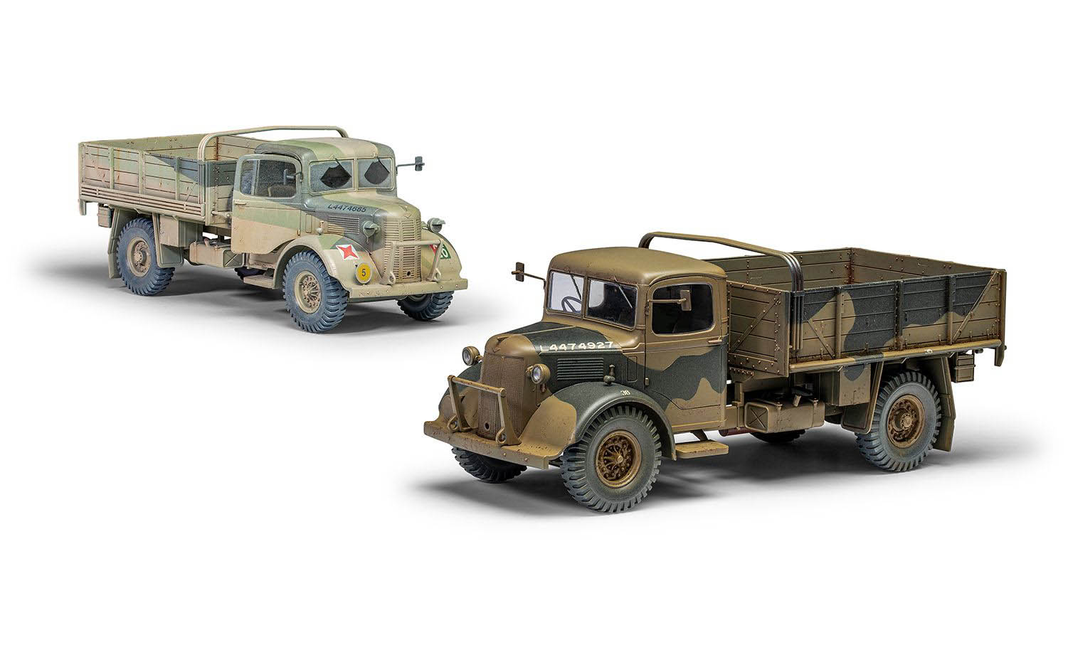 WWII British Army 30-cwt 4x2 GS Truck - Airfix A1380 | kingshobby.com