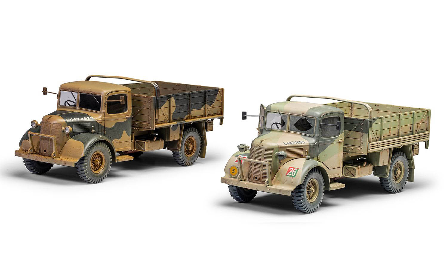 WWII British Army 30-cwt 4x2 GS Truck - Airfix A1380 | kingshobby.com