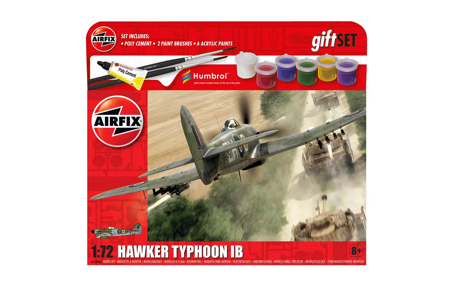 Hawker Typhoon Mk.Ib - Starter Set - Airfix A55208A | kingshobby.com