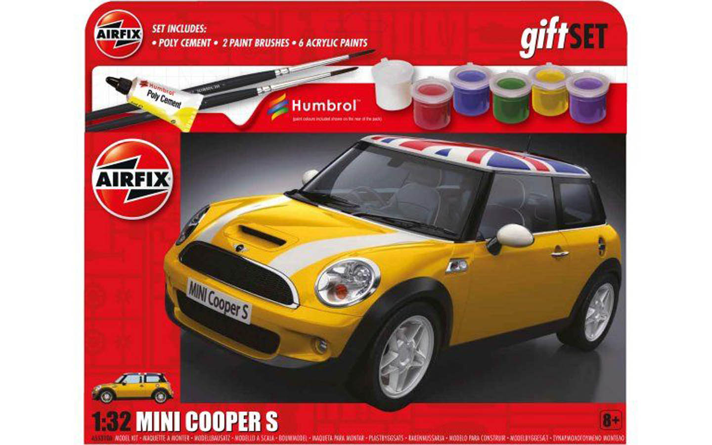 MINI Cooper S - Gift Set - Airfix A55310A | kingshobby.com