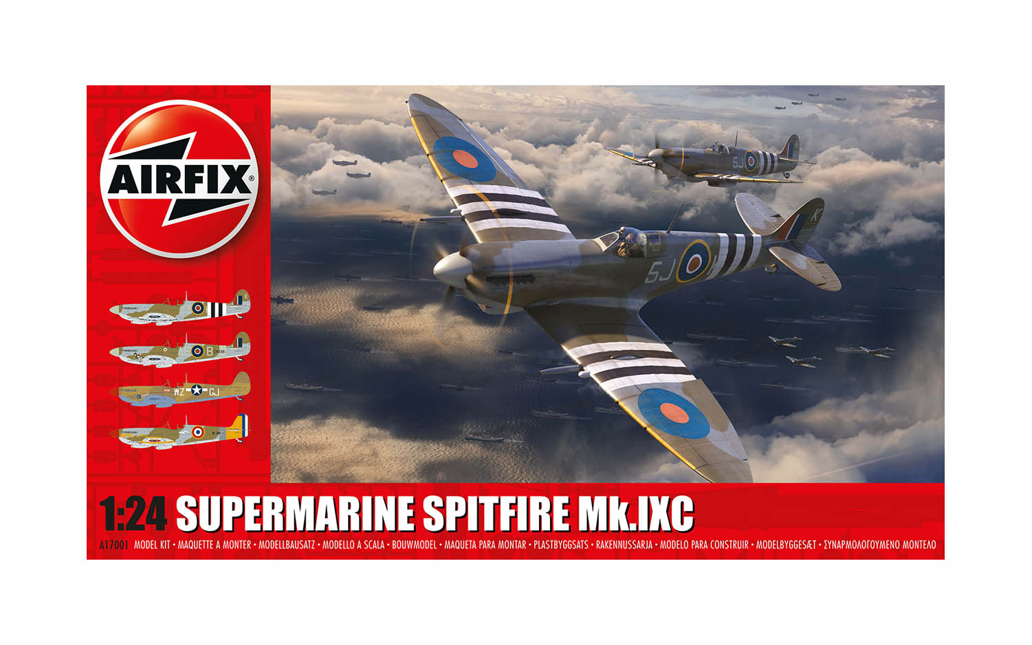 Supermarine Spitfire Mk.IXc - Airfix A17001 | kingshobby.com